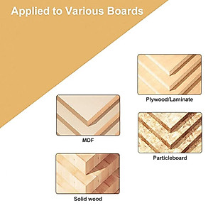 Utoolmart Countersink Drill Bit Set 12mm 16mm 19mm Dia Round Shank 90 Degree 5 Flute Chamfer Tool for Woodworking Carbon Steel 3pcs