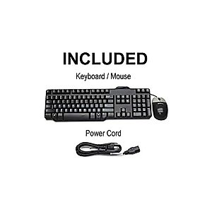 HP EliteDesk 800 G1 Fast Desktop Computer Gaming PC - Intel Quad Core i5 4570 3.20 GHz, 16GB DDR3 RAM, 256GB SSD, GeForce GT 1030, HDMI, Wireless WiFi, Windows 10 Pro, Keyboard & Mouse Combo (Renewed)