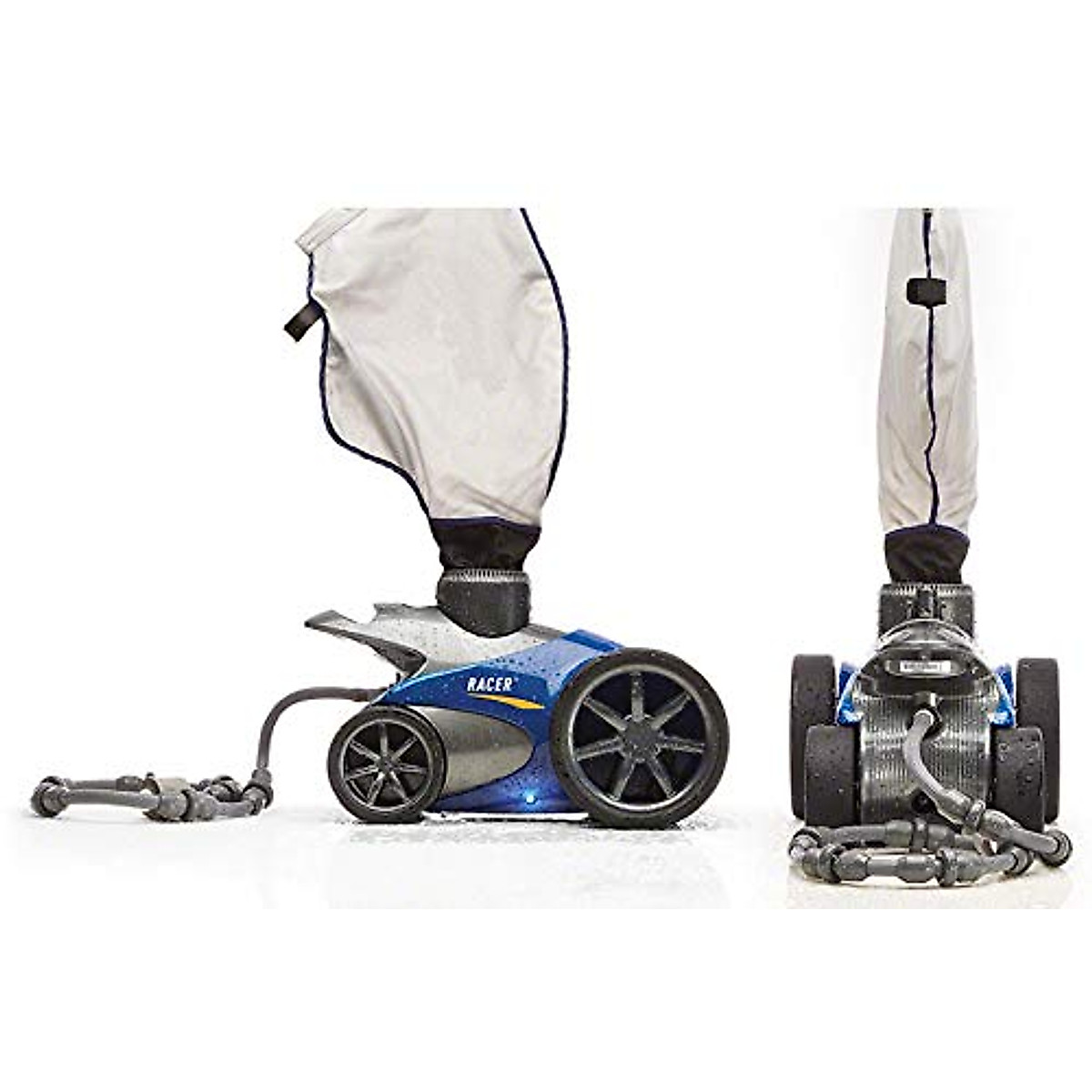 ATIE Pool Cleaner Debris Bag with Hook and Loop Fastener Enclourse Compatible with Pentair Racer 360228 and Racer LS 360330 Pool Cleaner Debris Bag Kit 360240 (2 Pack)