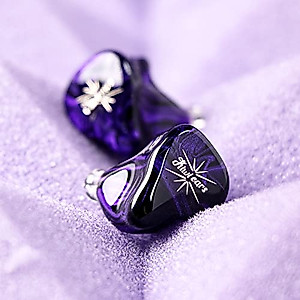 Linsoul Kiwi Ears Quartet 2DD+2BA Hybrid in-Ear Monitor and Tripowin Zonie 3.5mm 2Pin Cable Bundle