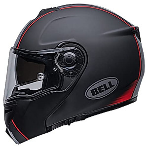 BELL SRT Modular Helmet (Hartluck Jamo Matte/Gloss Black/Red - X-Large)