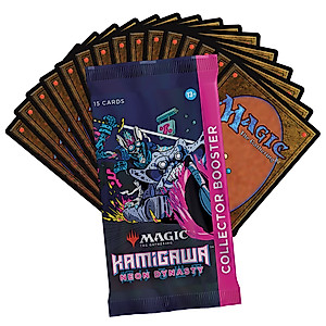 Magic: The Gathering Kamigawa: Neon Dynasty Collector Booster Box | 15 Count (Pack of 12), Total 180 Magic Cards
