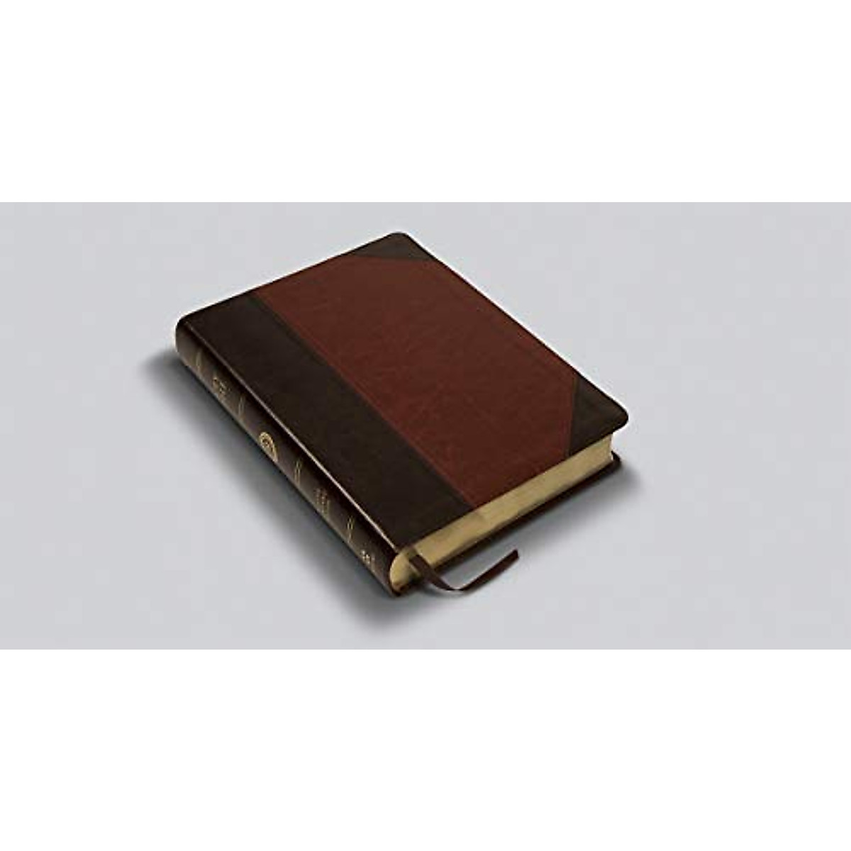ESV Large Print Wide Margin Bible (TruTone, Brown/Cordovan, Portfolio Design)
