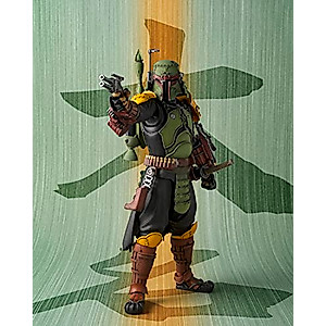 TAMASHII NATIONS - Star Wars: The Book of Boba Fett - Daimyo Boba Fett, Bandai Spirits MEISHO Movie Realization Action Figure