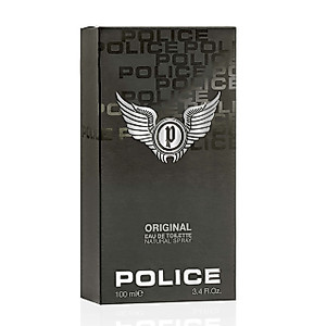 POLICE Original - Fragrance For Men - Fougere Scent - Opens With Notes Of Bergamot, Blood Orange And Apple Blossom - Lavender, Rosemary And Clary Sage Middle - Tonka Bean Base - 3.4 Oz EDT Spray
