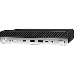 HP ProDesk 600 G4 Mini Business Desktop, Intel Core i5-8500T Processor, 16GB RAM, 1TB M.2 NVMe SSD, Windows 10 Pro