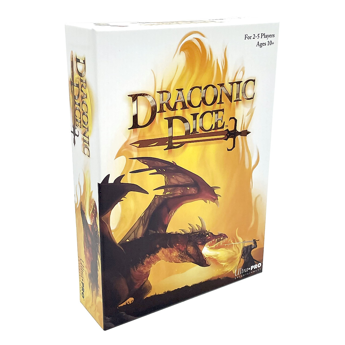 Ultra PRO - Draconic Dice : Fast Playing Dice Game, Compete Against Your Friends and Family to Reign Victorious with Dragons Along Your Side to Vanquish Your Foes