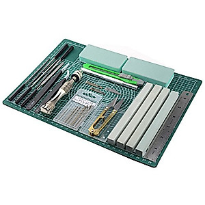 BXQINLENX Professional 25 PCS Gundam Model Tools Kit Modeler Basic Tools Craft Set Hobby Building Tools Kit for Gundam Car Model Building Repairing and Fixing (E)