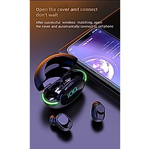 TWS Earphone (Earbuds) HiFi Stereo Mini Power Led Wireless Earphone Headset Y80, Bluetooth Headphone for iPhone, Samsung,LG and Other Mobile Phones, Tablets,TV's, Smart Bluetooth Devices