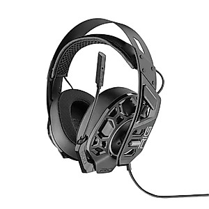 RIG 500 PRO HS GEN 2 Competition Grade Playstation Gaming Headset for PS4, PS5 and Nintendo Switch - 50mm Speaker Drivers - Flip-to-Mute Microphone - Black