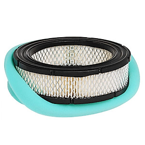 HIFROM Pack of Round Air Filter Cartridge Pre-Filter Spark Plug Replacement for 543275 543277 613275 613277 614275 614277 Replace 841856 4232 806232 692519 692520