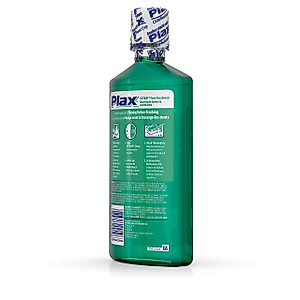 Plax Advanced Formula Plaque Loosening Rinse Softmint Flavor 24 Fl Oz