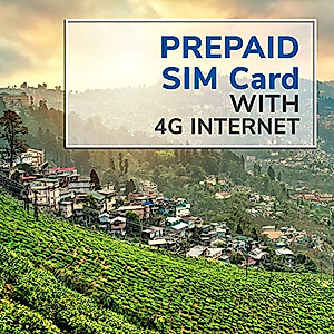 GMYLE Bangladesh and Pakistan Prepaid SIM Card, 5GB 14 Days South Asia 2 Countries 4G LTE 3G Travel Data, Top up Anytime and Anywhere