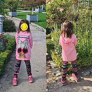 L.O.L. Surprise! Girls Hoodies Dress Long Sleeve Hooded Sweatshirt Sweatpants Girls Clothes