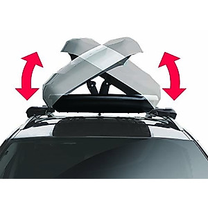 INNO BRM660BK Wedge Cargo Box - 11 Cubic FT (Gloss Black)