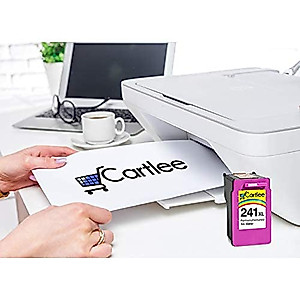 Cartlee 1 Color Remanufactured High Yield Ink Cartridge Replacement for CL-241XL 241 XL PIXMA MX472 MX452 MG3520 MX432 MX439 MG3220 MX512 MG2120 MX459 MG3620 MG3600 MX479