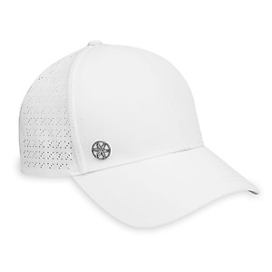 Gaiam White Baseball Cap for Women - Cruiser Breathable Nova Design, Lightweight Cute Women's Ball Cap, Easily Adjustable Trendy White Women's Hat for Summer & Beach, White