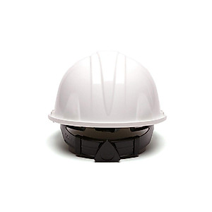 Pyramex Safety Products HP14110 Sl Series 4 Pt. Ratchet Suspension Hard Hat, White