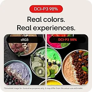 LG 28MQ750-C 28 Inch SDQHD (2560 x 2880) Nano IPS DualUp Monitor with Tilt/Height/Swivel Stand, DCI-P3 98% (Typ.) HDR10, USB Type-C (90W PD) - Black