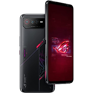 ASUS ROG Phone 6 AI2201 5G 256GB 12GB RAM Factory Unlocked (GSM Only | No CDMA - not Compatible with Verizon/Sprint) - Black