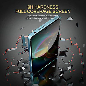 AKABEILA [3 Pack] Privacy Screen Protector for Xiaomi Poco X4 Pro 5G Privacy Glass Full Coverage Anti Spy Tempered Glass Protective Film 6.67"