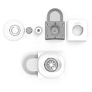 Gravity Waterer Feeder Dogs Pets Automatic Water Drinking Dispenser Fountain for Cats/Dogs Non-Slip 2.8L Grey