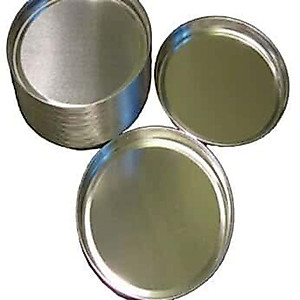 Sartorius 6965542 Disposable Aluminum Sample Pans, 90 mm, 80 PCs