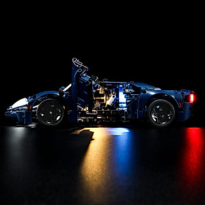 LIGHTAILING Led Lighting Kit for Lego- 42154 2022 Ford-GT Building Blocks Model - LED Light Set Compatible with Lego Model(Not Include Lego Model)