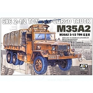 AFV-Club AF35004 Model Kit M35A2 2 1/2T Cargo Truck Re-Production