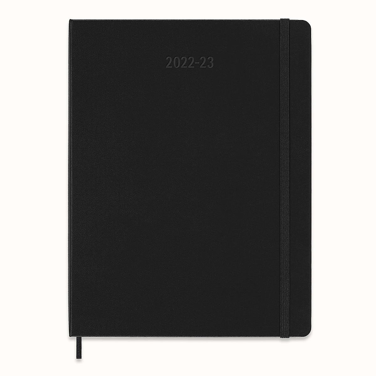 Moleskine Classic 18 Month 2022-2023 Weekly Planner, Hard Cover, XL (7.5" x 9.75"), Black