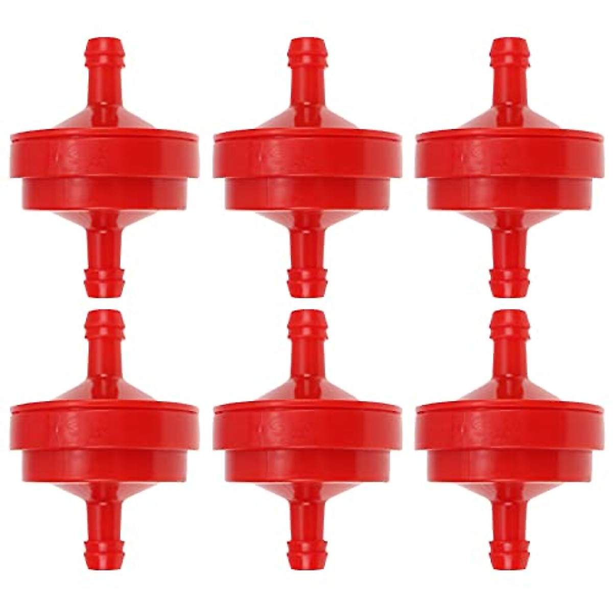 DVPARTS Fuel Filter Assembly 394358 394358S 298090 for Briggs & Stratton 75 Micron 5098K AM38708 7-6572 Compatible with Cub Cadet 751-3013 7513013 951-3013 9513013 Gas (6)