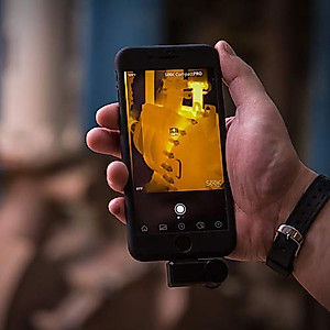 Seek Thermal CompactPRO – High Resolution Thermal Imaging Camera for Android USB-C,Black,Brown