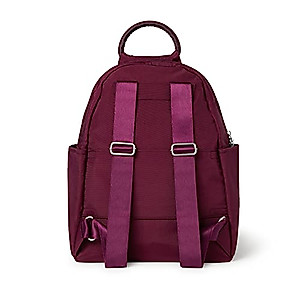 Baggallini Women's All Day Backpack, Eggplant, One Size…