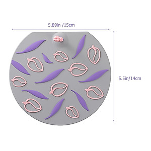 3pcs Floor Drain Bathtub Odors Stoppers for Drain Bathroom Odors Stoppers Drain Cover Odors Stoppers Cover Odors Stoppers Bathtub Drain Sink Cover Kitchen Sewer Drainer Stoppers