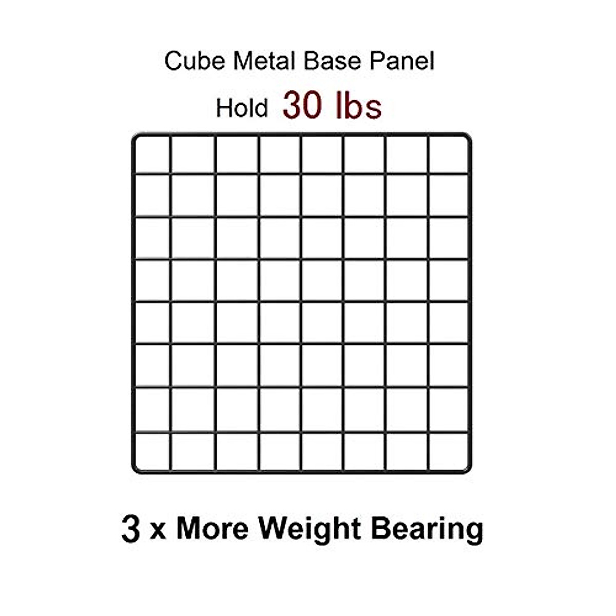 KOUSI Portable Storage Cube - 14"x14" Cube (25 Cubes) Cube Organizer Cube Storage Shelves Cube Shelf Room Organizer Clothes Storage Cubby Shelving Bookshelf Toy Organizer Cabinet, Transparent White