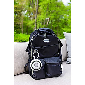 Project Nursery Portable Sound Soother for Baby, White Noise Sound Machine and Sleep Soother with 4 Natural Sounds and 2 Lullabies, Sleep Timer, Volume Control and Flexible Clip, White