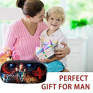 DLANDZ Pencil Case,Pencil Pouch,Small Pencil Case,Black Pencil Case,Pen Cases for Adults,Big Capacity Pencil Case,Pencil case boys middle school,Big Pencil Pouch for School Office Storage Bag (Black)