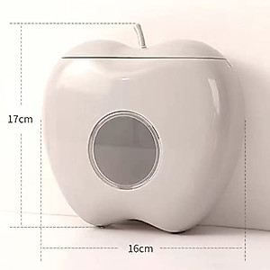 WskLinft Cling Film Storage Box Storage High Capacity Fruit Design Disposable Food Cover Bath Cap Container for Bathroom Grey