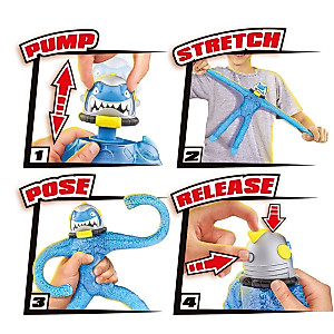 Heroes of Goo Jit Zu Galaxy Attack, Action Figure Pump Power - Air Vac Thrash, Multicolor (41223)