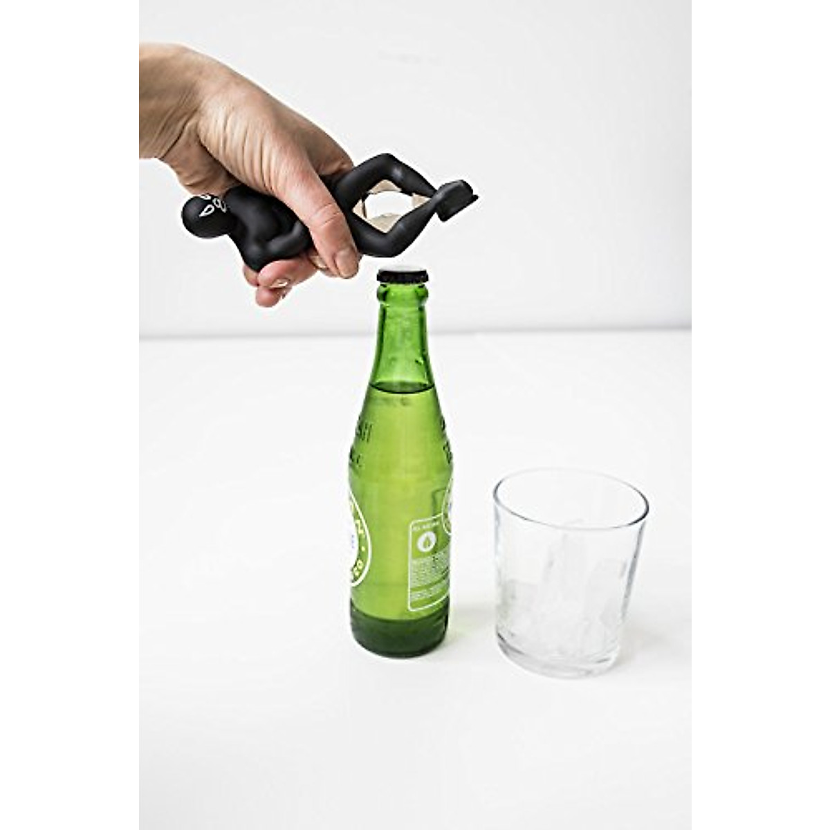 Kikkerland Luchador Bottle Opener, Colors may vary and Styles