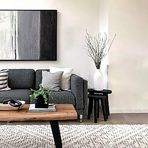 Ruidazon 10Pcs 30.7" Curly Willow Branches, Artificial Flowers Twigs Decorative Sticks Stem, Dry Bendable Tree Branches for DIY Craft Home Room Wedding Floor Vase Garden Farmhouse Decor