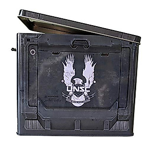 getDigital 14638 Halo 5 Metal Lunch Box for Gamers | Inspired by a Xbox Game Anmmo Crate | Officially licensed product