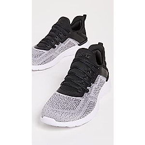 APL: Athletic Propulsion Labs Men's Techloom Tracer Sneakers, Black/Grey/Ombre, 7.5 Medium US