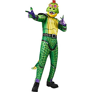 Rubie's Child's Five Nights at Freddy's Montgomery Gator Costume, As Shown, Large