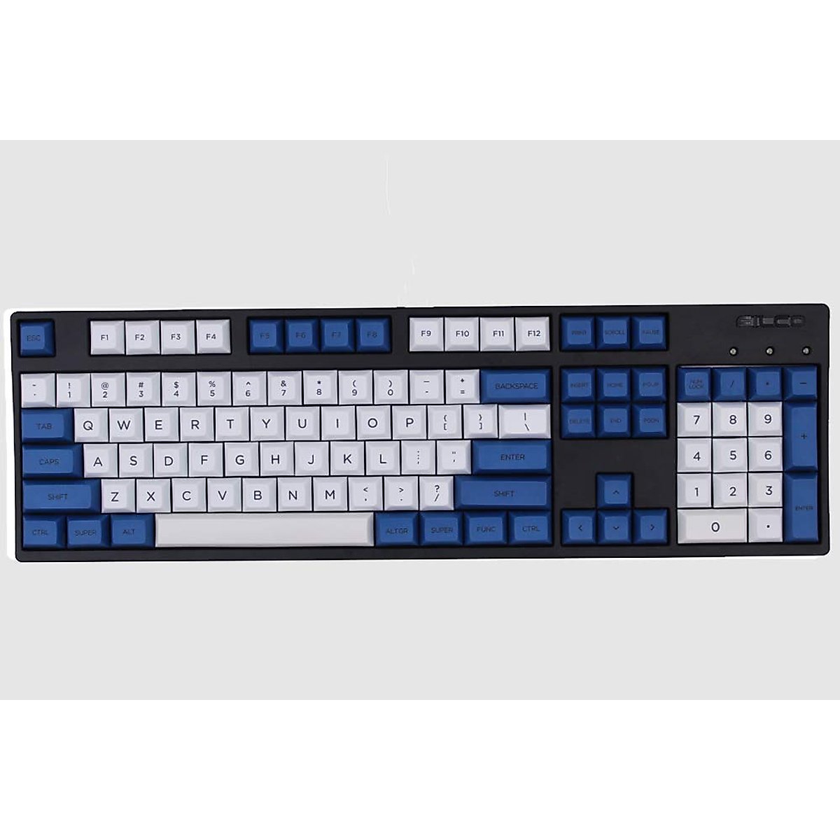 ONECAP DSA 145 Keys PBT, Dye-Sublimated Keycap Cherry MX Switch keycaps for Wired USB Mechanical Gaming Keyboard
