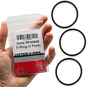 Captain O-Ring – Replacement RP44648 / 44648 O-Rings for Select Delta Faucets (3 Pack)