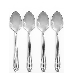 Hampton Forge Ginger 4 Pc Dinner Spoons, 0.35 LB, Metallic
