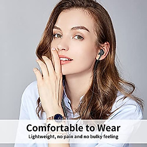 HoneyAKE 3.5mm Jack Wired Headphones for Samsung Galaxy S10 S10e Plus S8 Plus Wired Earphones Earbuds Stereo in-Ear Noise Canceling Headset Earphone with Microphone for Samsung Note 8, Black