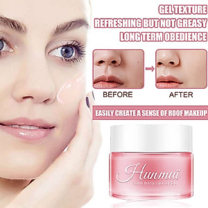 CREAMOON 2 Pcs Pore Base Gel Cream, Invisible Pores Misty Makeup Concealer Cream Moisturizing Makeup primer Moisturizing and Hydrating Create Natural Makeup