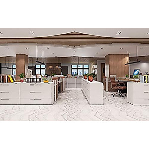 2xhome Brown Modern Mid Century Modern Contemporary Mid Back Ribbed PU Leather Swivel Tilt Adjustable Chair Executive Manager Office Conference Room Work Task Computer Ribbed Desk Chrome Wheels Arms